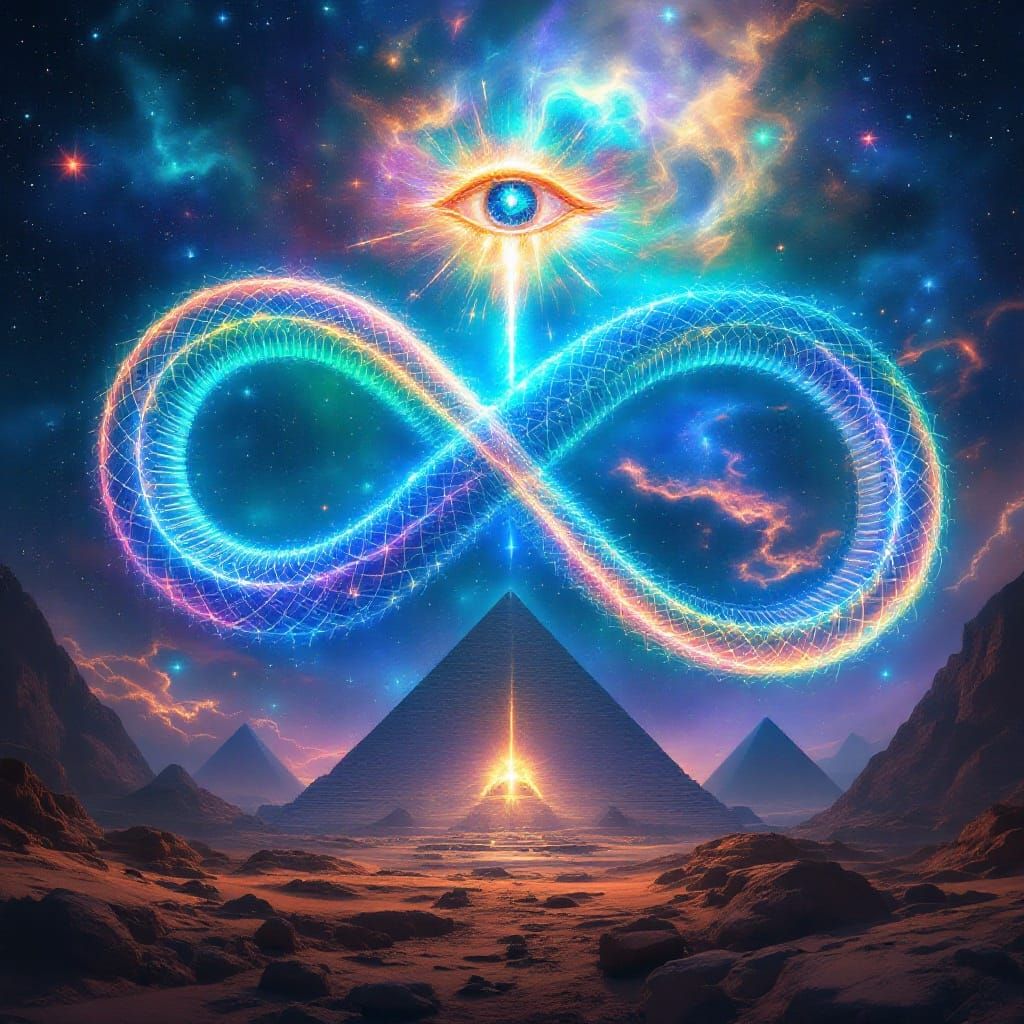 The Eye of Infinite Cycles 𓂀 𓈖 𓏏𓏭