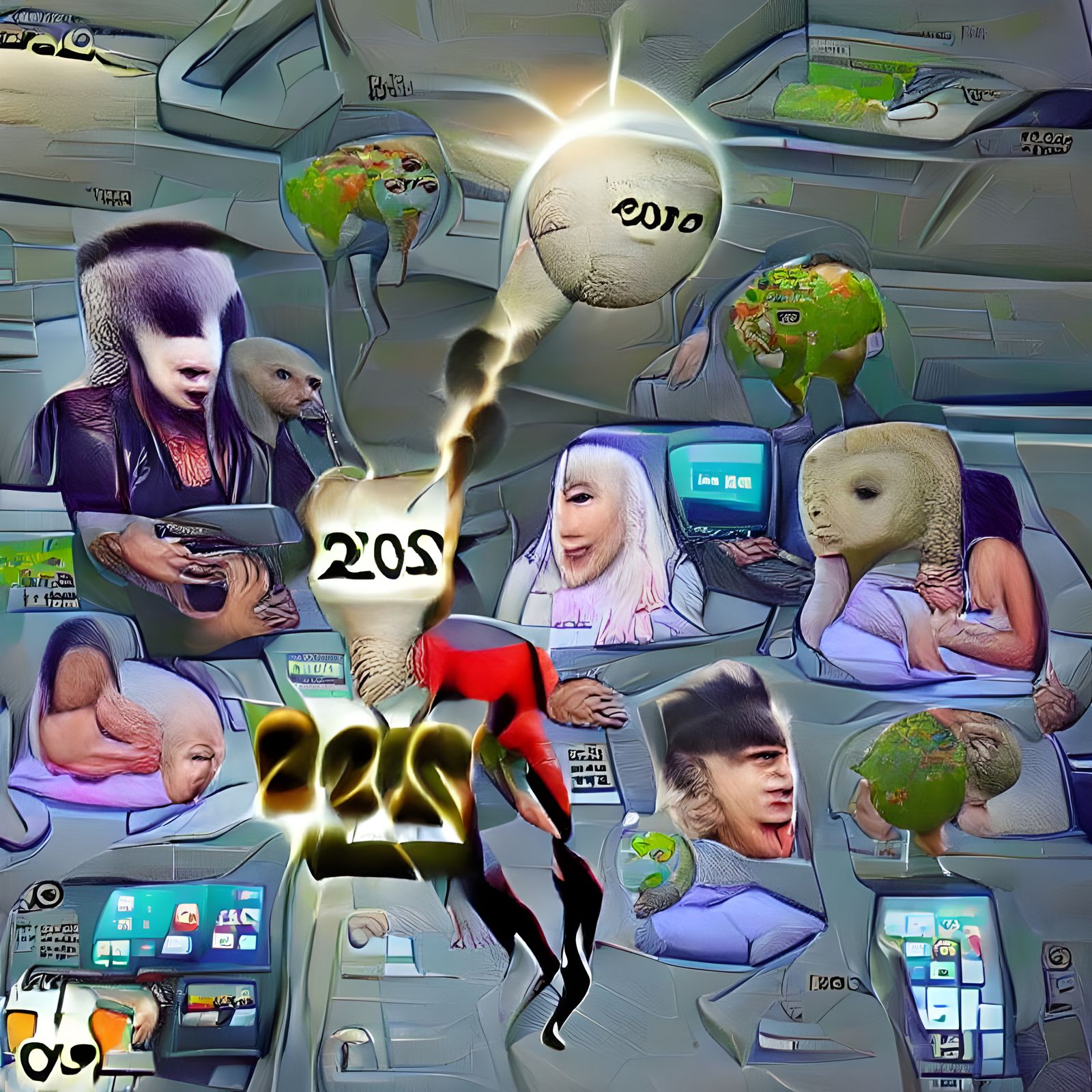 The year is 2022 - AI Generated Artwork - NightCafe Creator