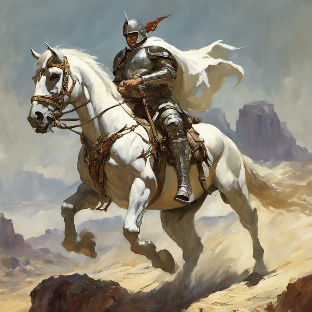 Armored Rider - AI Generated Artwork - NightCafe Creator