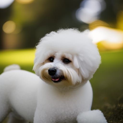 Bichon Frise - AI Generated Artwork - NightCafe Creator