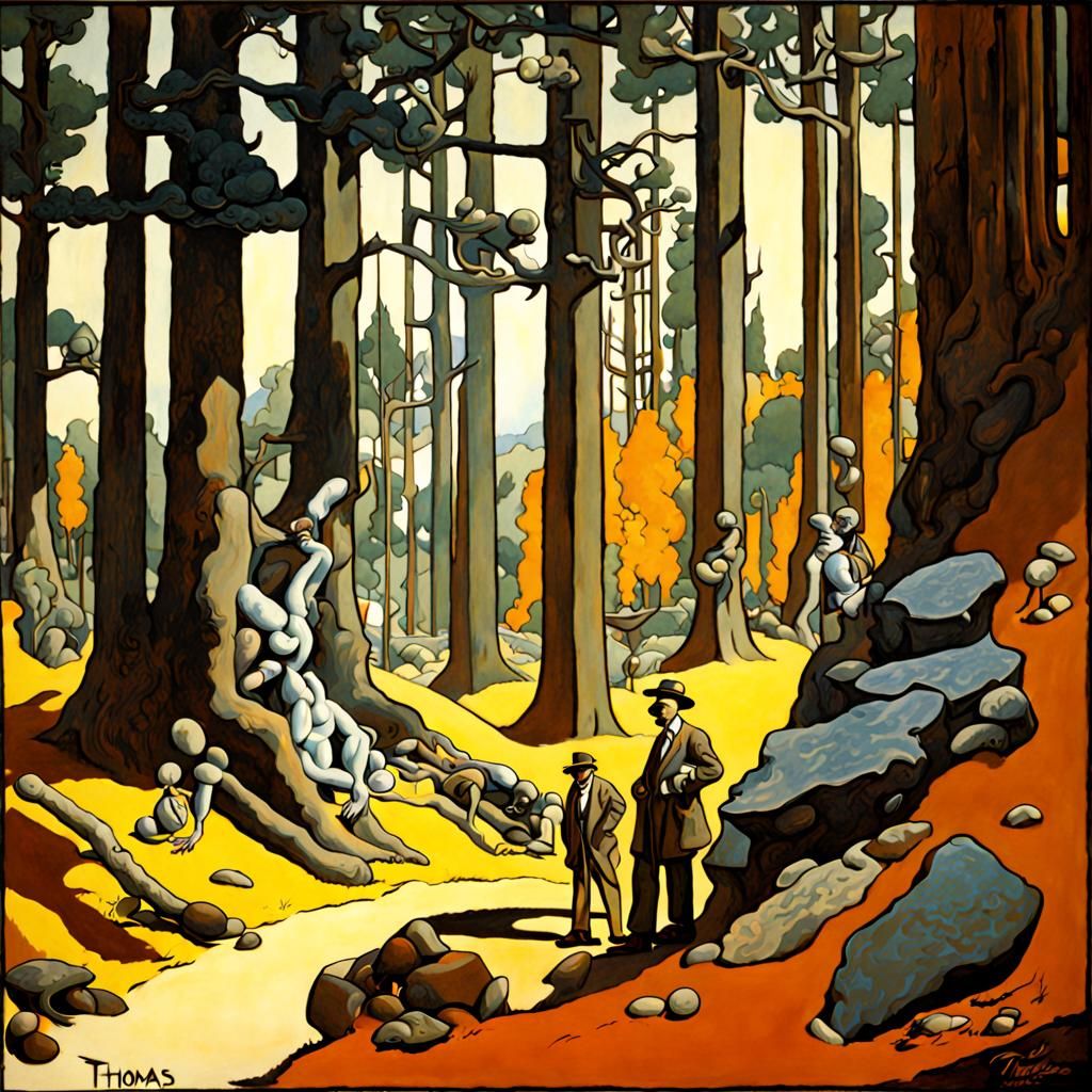 Random Forest Classifier Thomas Ai Generated Artwork Nightcafe Creator 