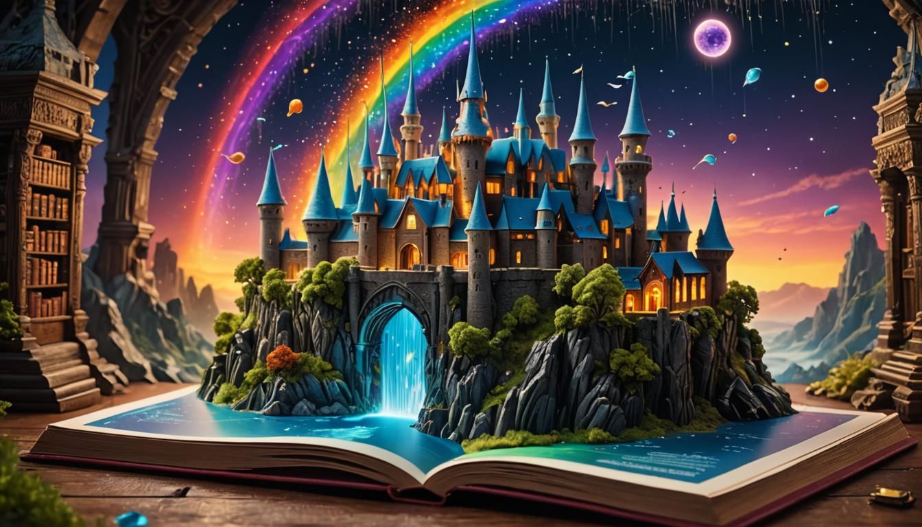 The magical world of pop-up books - AI Generated Artwork - NightCafe ...