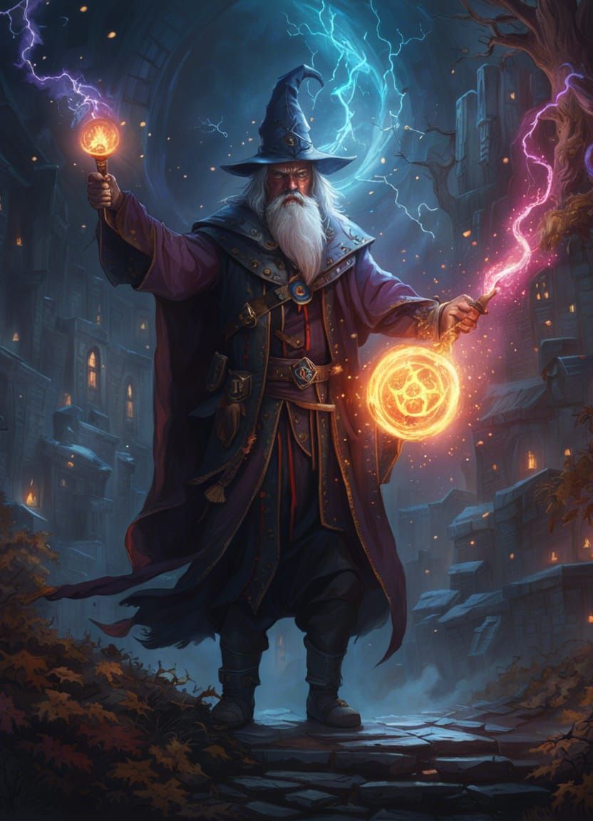 Wizard - AI Generated Artwork - NightCafe Creator