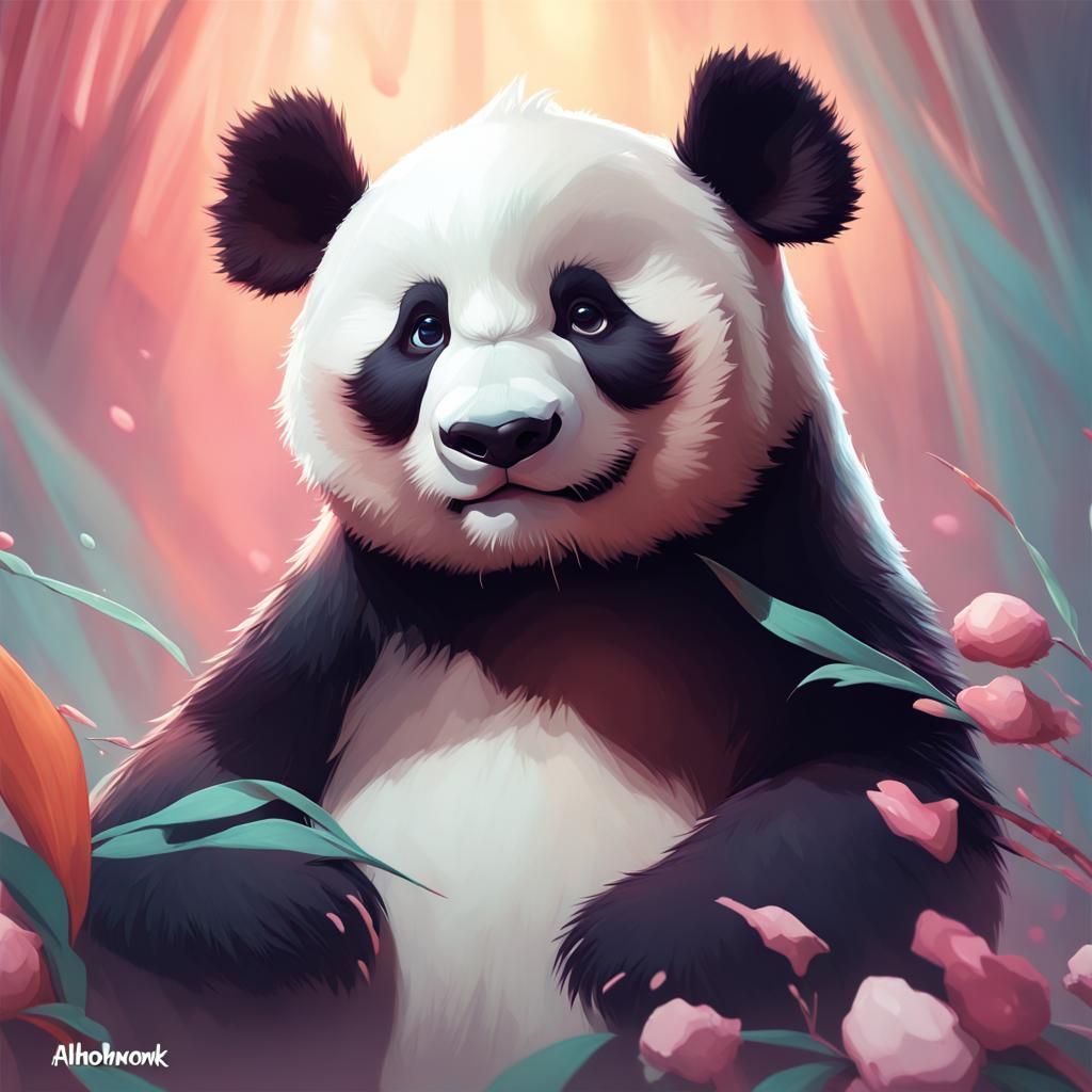 cute panda - AI Generated Artwork - NightCafe Creator