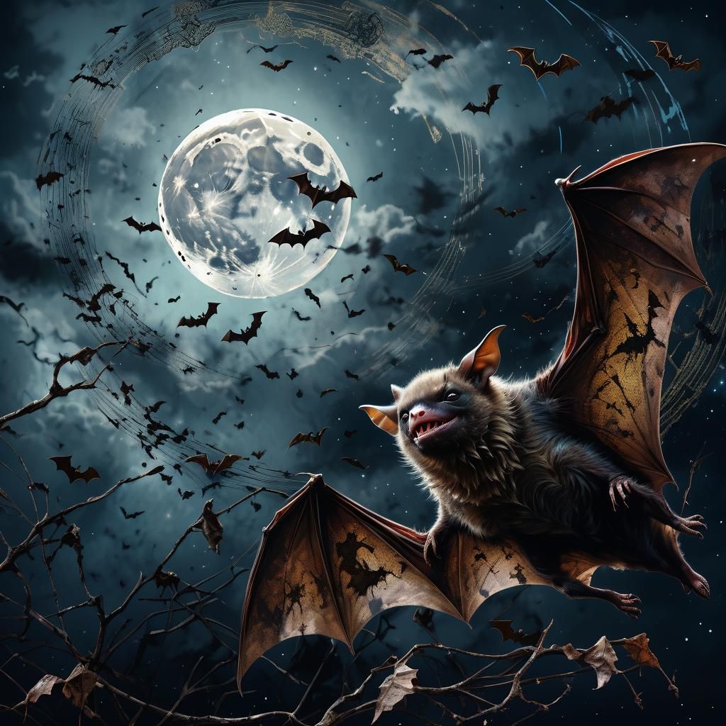 Things That Fly at Night - AI Generated Artwork - NightCafe Creator