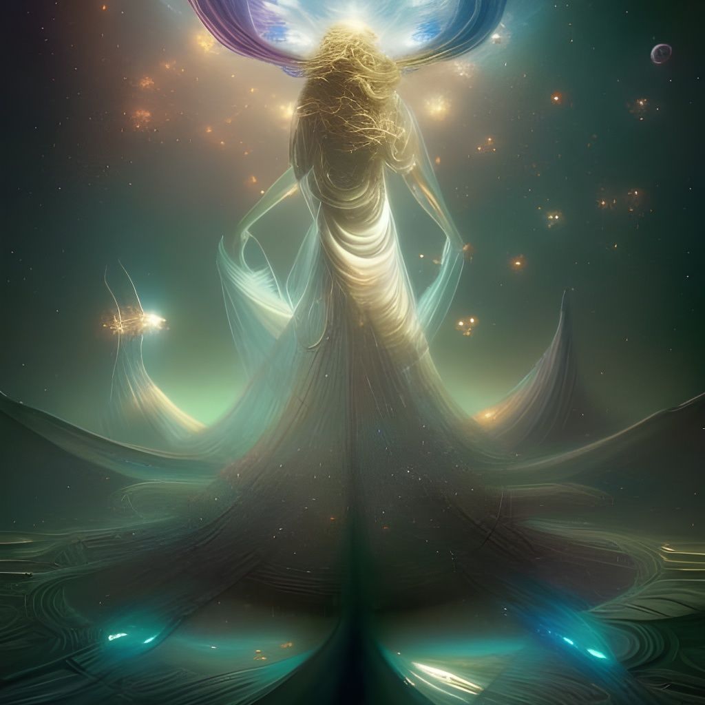 Celestial Being - AI Generated Artwork - NightCafe Creator