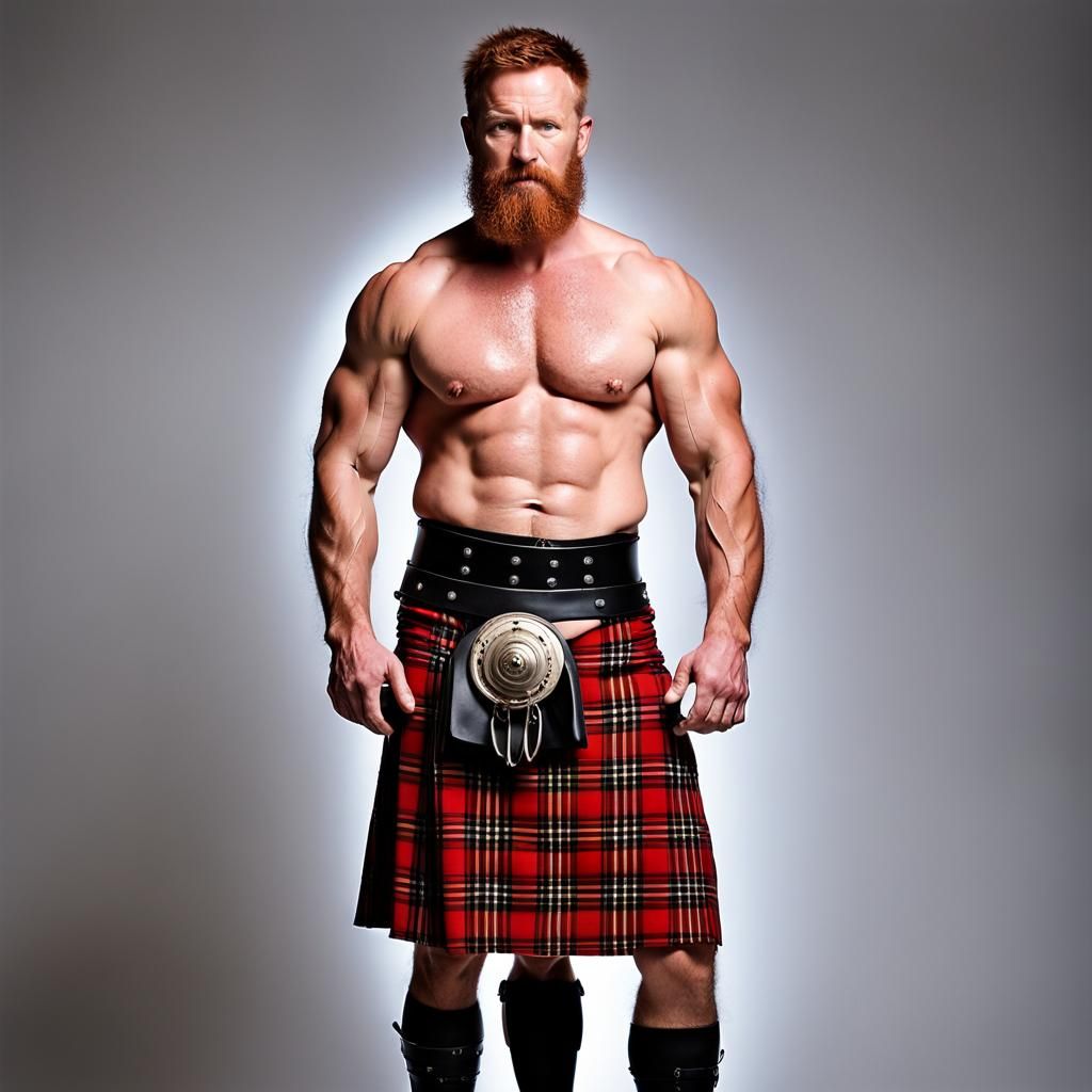 Three legged Scotsman 😂 - AI Generated Artwork - NightCafe Creator