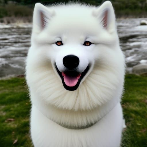 Samoyed - AI Generated Artwork - NightCafe Creator