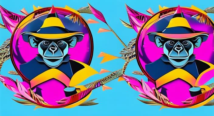 Monkey - AI Generated Artwork - NightCafe Creator