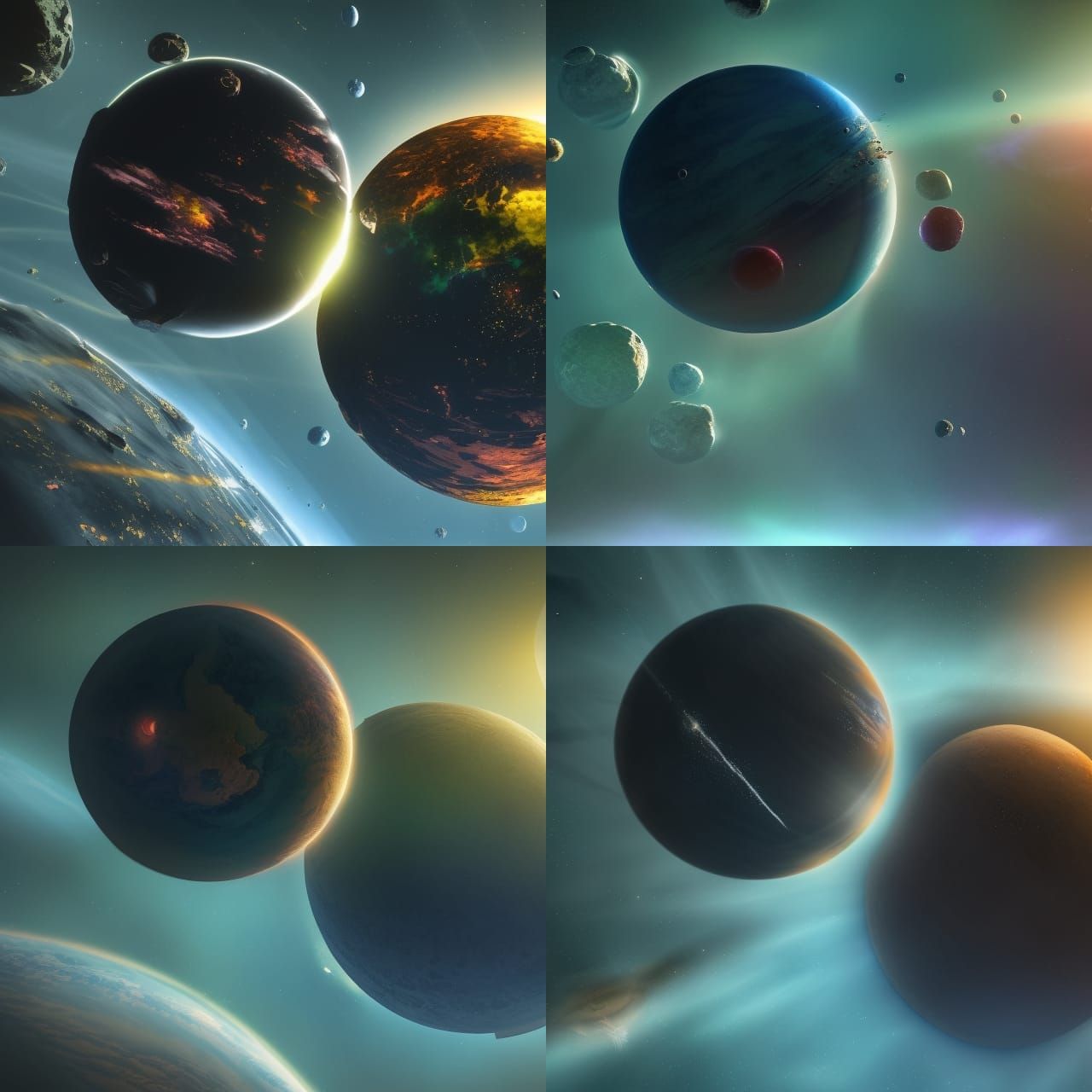 planets - AI Generated Artwork - NightCafe Creator