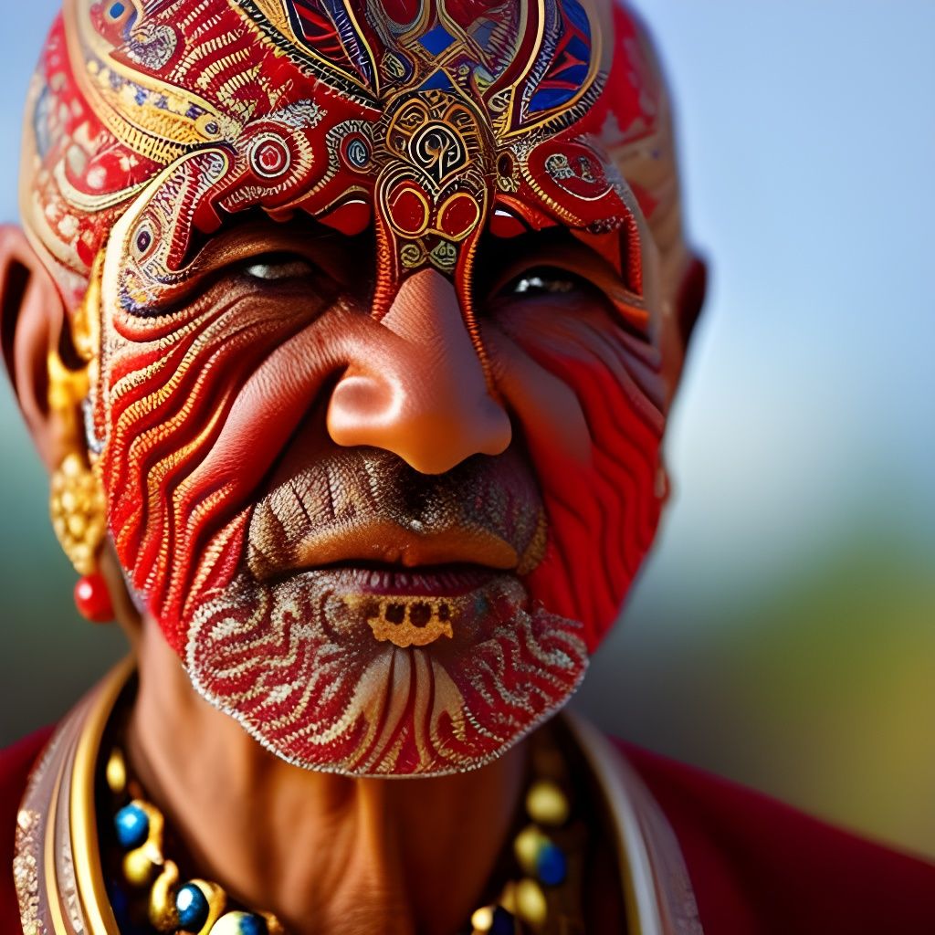 Wise old alien. - AI Generated Artwork - NightCafe Creator