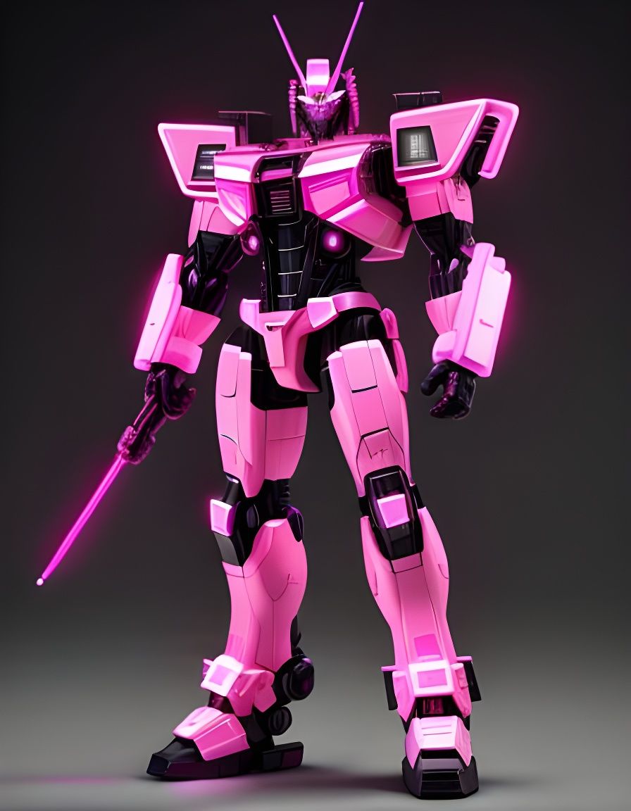 Pink Transformer - AI Generated Artwork - NightCafe Creator