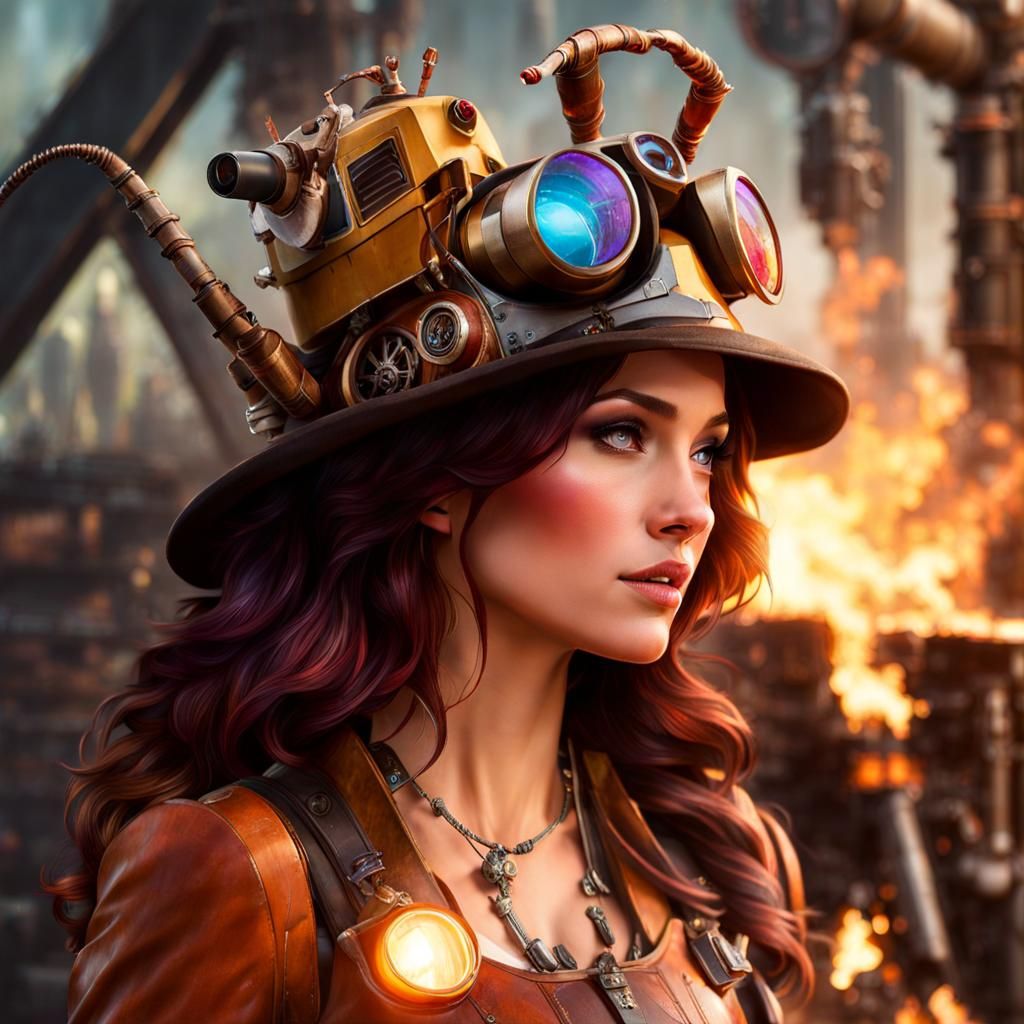 Scrap Collector; Inventor - AI Generated Artwork - NightCafe Creator