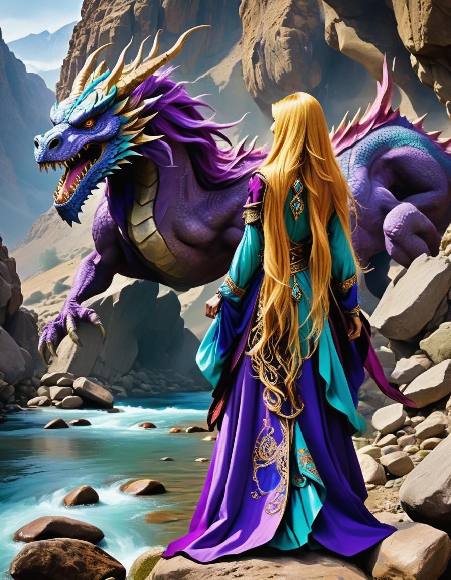 Mythical Creature Manticore from Persian Middle Ages 🐲 - AI Generated ...