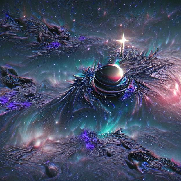 Night cosmos core 8K 3D - AI Generated Artwork - NightCafe Creator