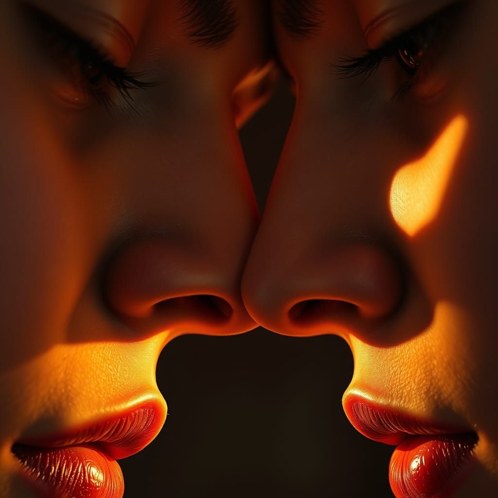 You have spotted noses - Intimate Portrait of Nasal Contours...