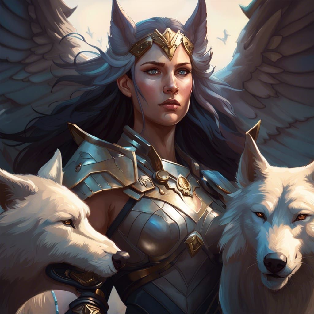 Valkyrie - AI Generated Artwork - NightCafe Creator