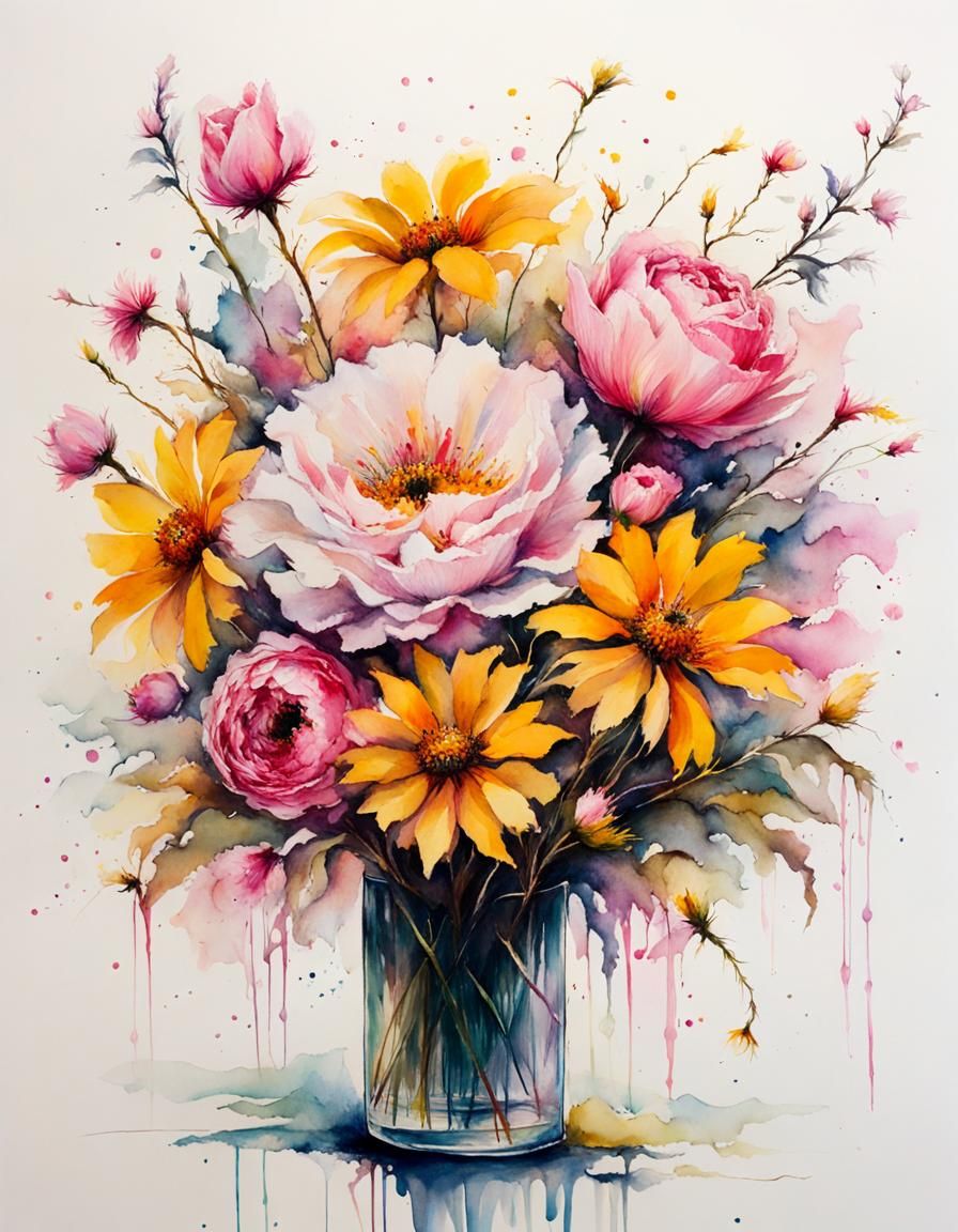 Bouquet - AI Generated Artwork - NightCafe Creator