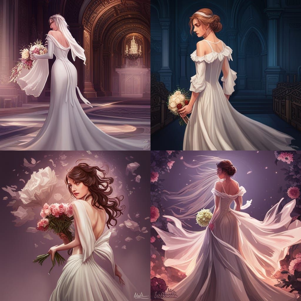Bride - AI Generated Artwork - NightCafe Creator