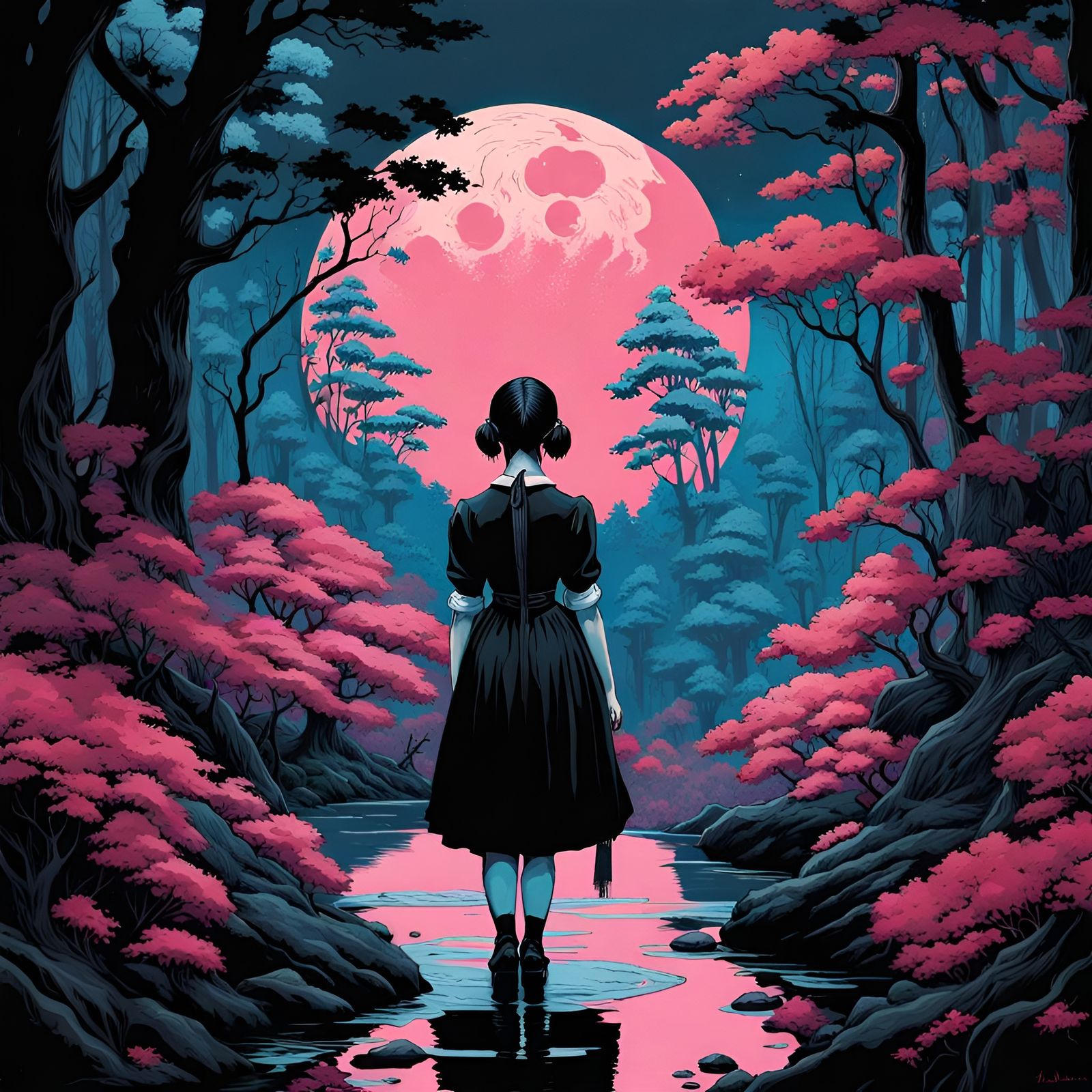 WEDNESDAY - AI Generated Artwork - NightCafe Creator