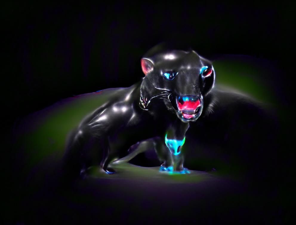 Derpy Panther - AI Generated Artwork - NightCafe Creator