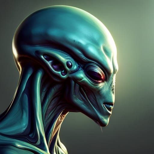 Alien creature - AI Generated Artwork - NightCafe Creator