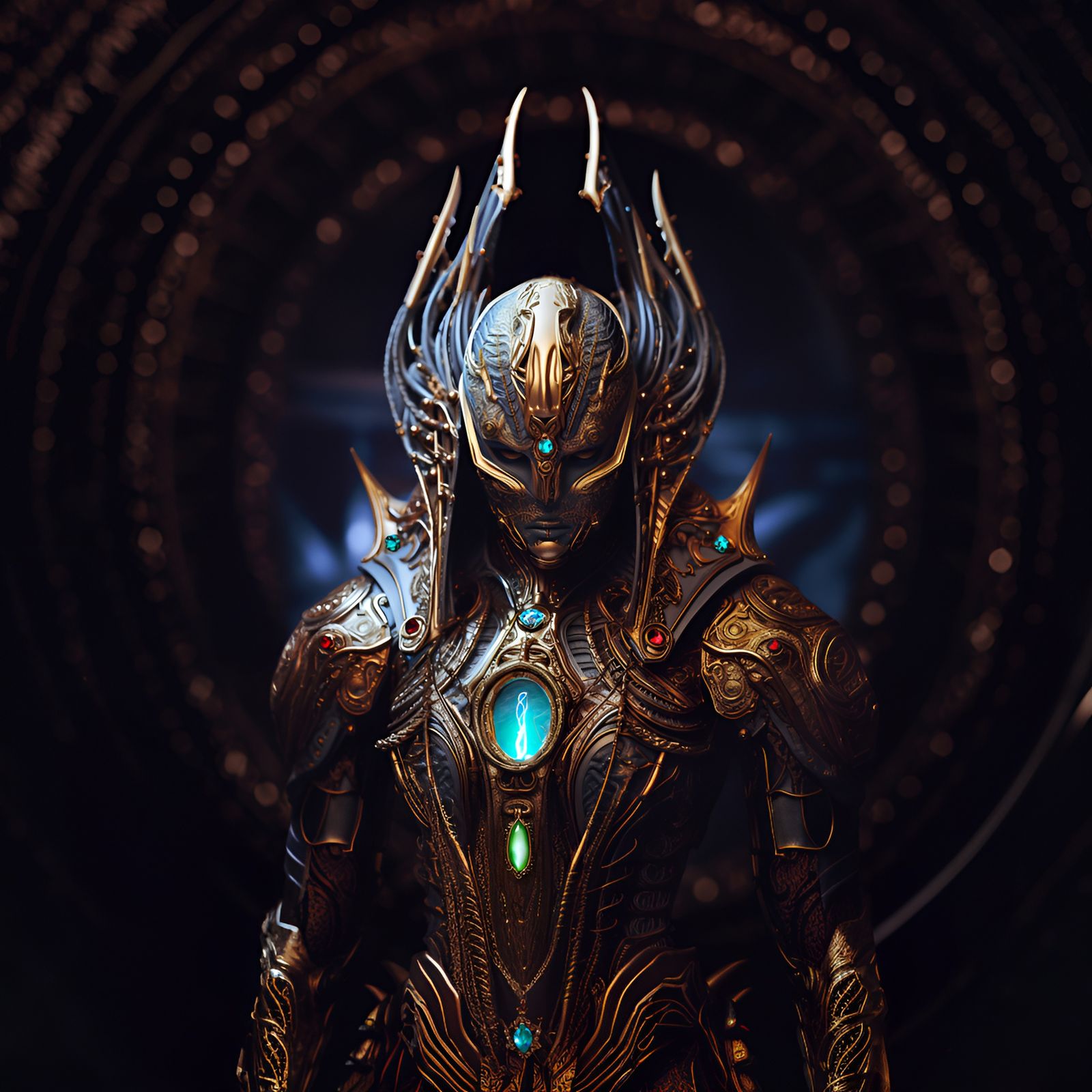 Alien Bounty Hunter - AI Generated Artwork - NightCafe Creator