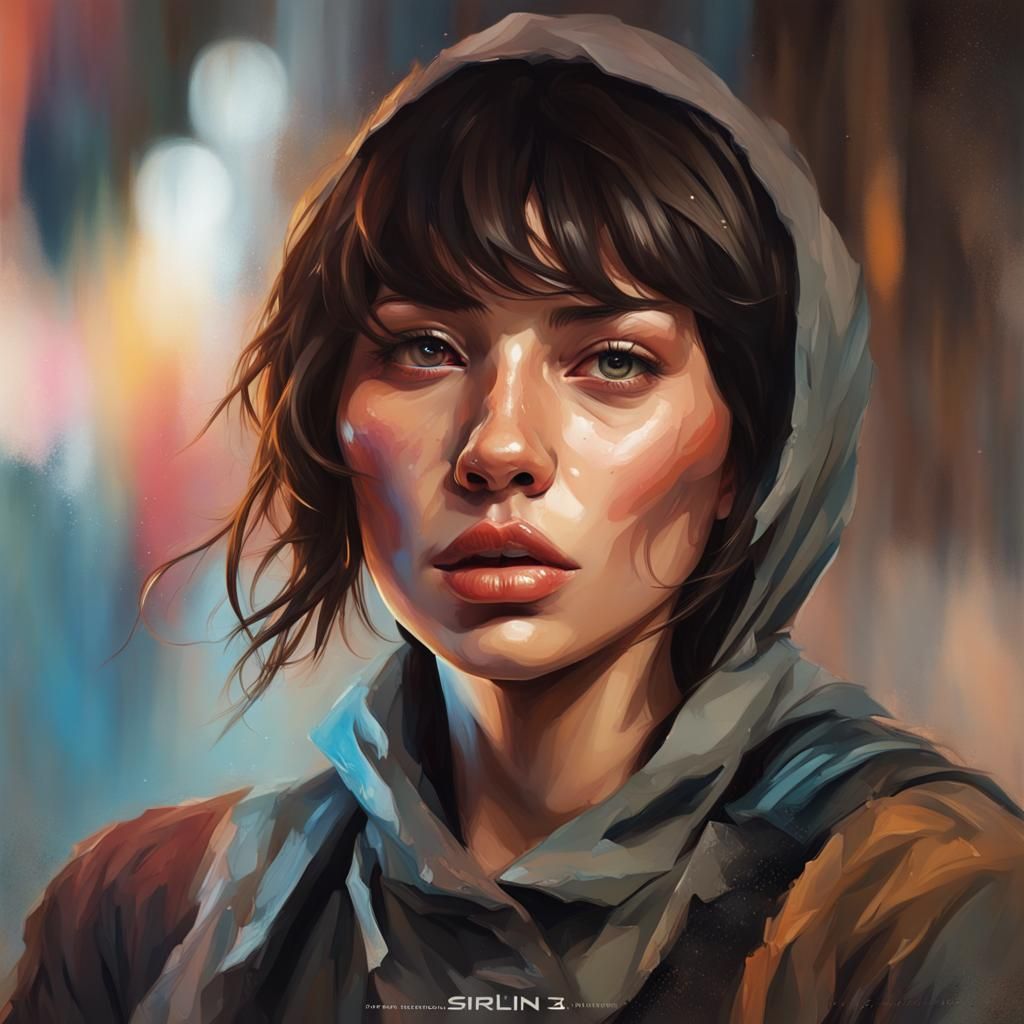 Smaller thinner nose and thin lips - AI Generated Artwork - NightCafe ...