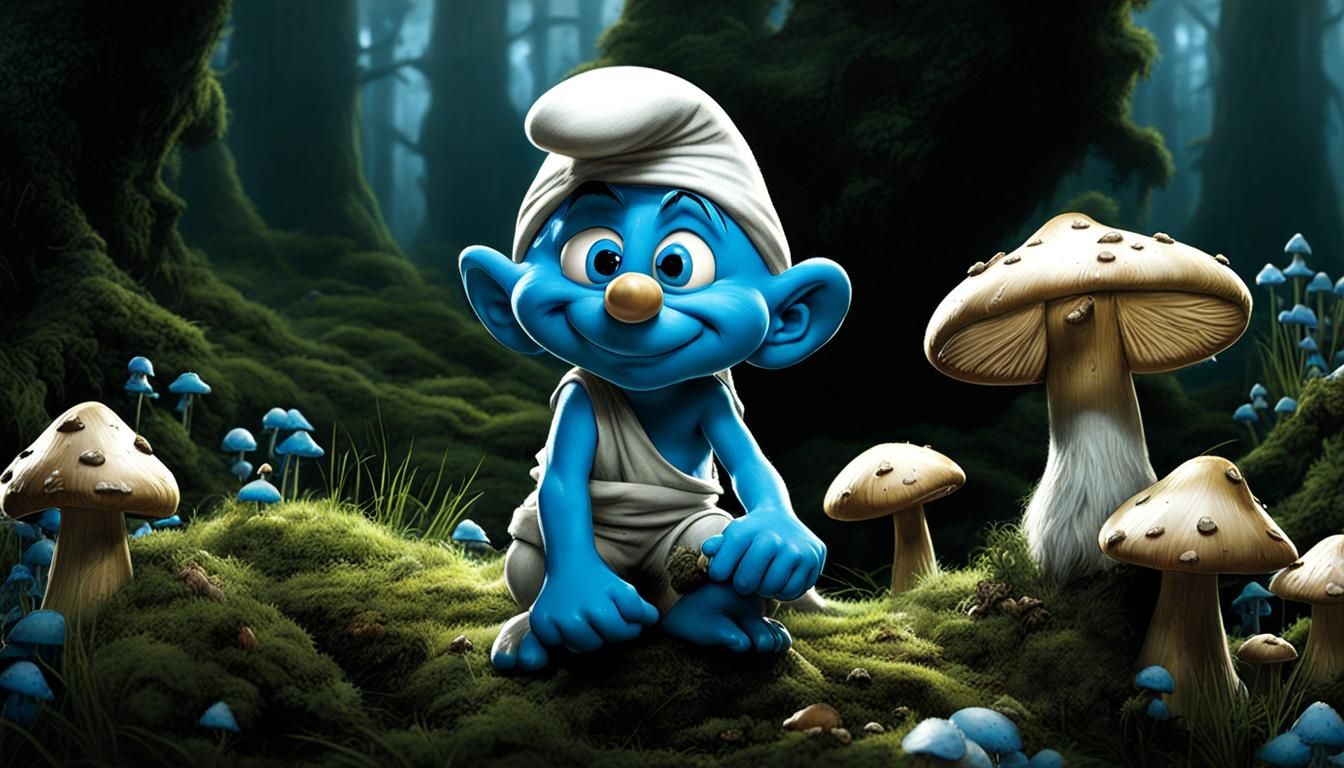 Smurf - AI Generated Artwork - NightCafe Creator