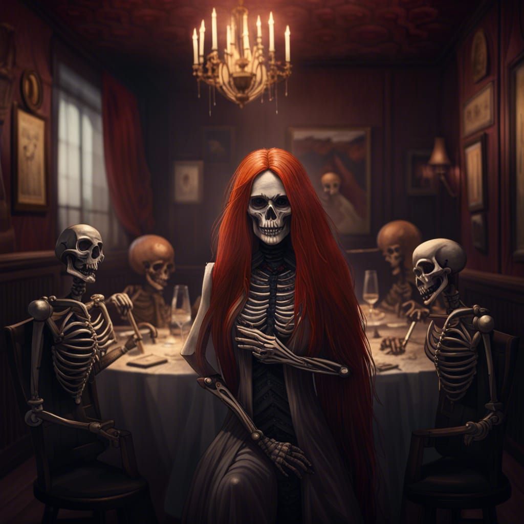 Dinner - AI Generated Artwork - NightCafe Creator