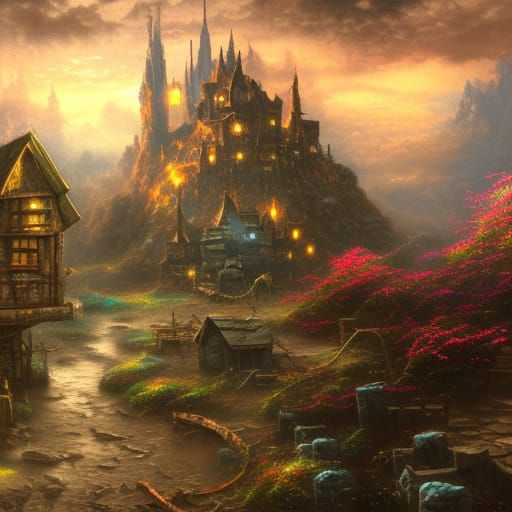 Post apocalyptic land - AI Generated Artwork - NightCafe Creator