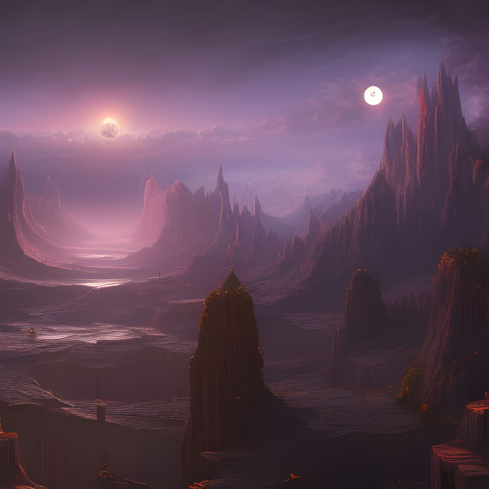 Landscape - AI Generated Artwork - NightCafe Creator