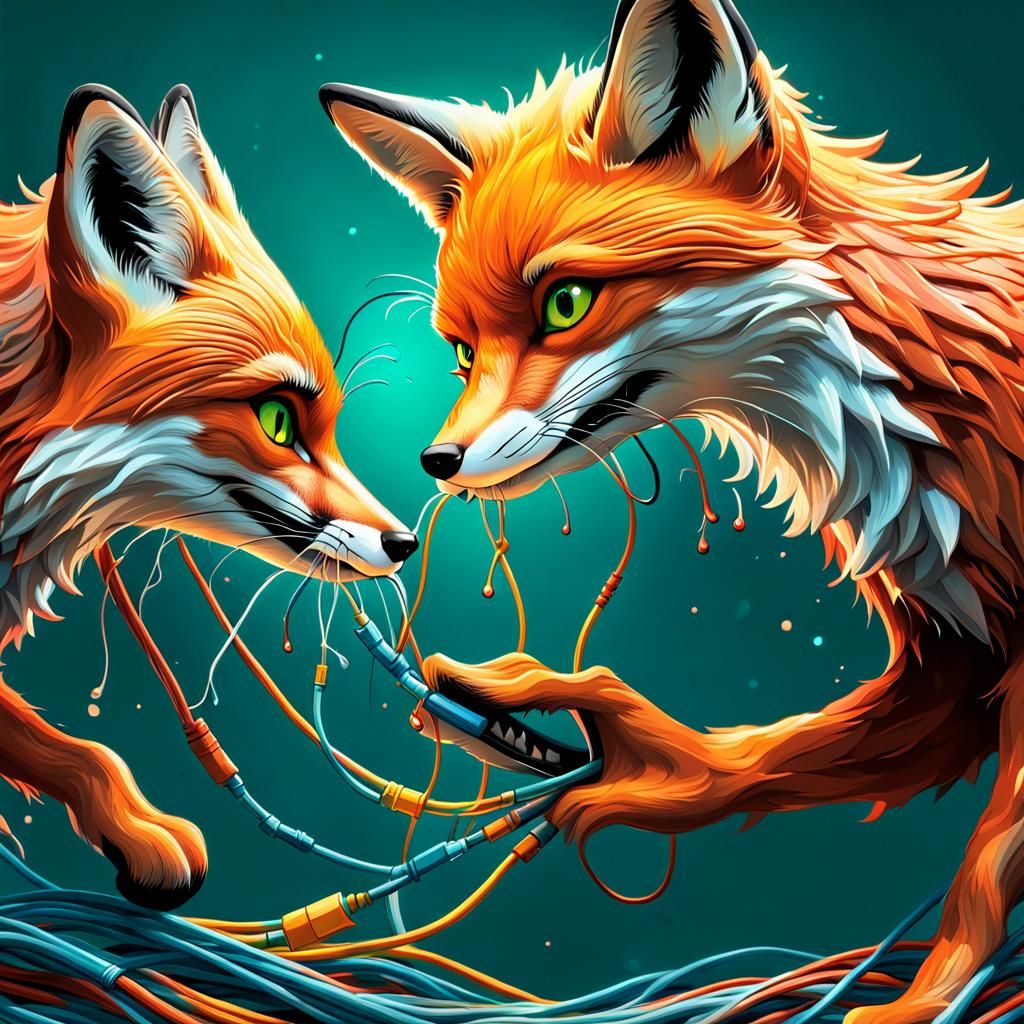 The Fox v2 - AI Generated Artwork - NightCafe Creator