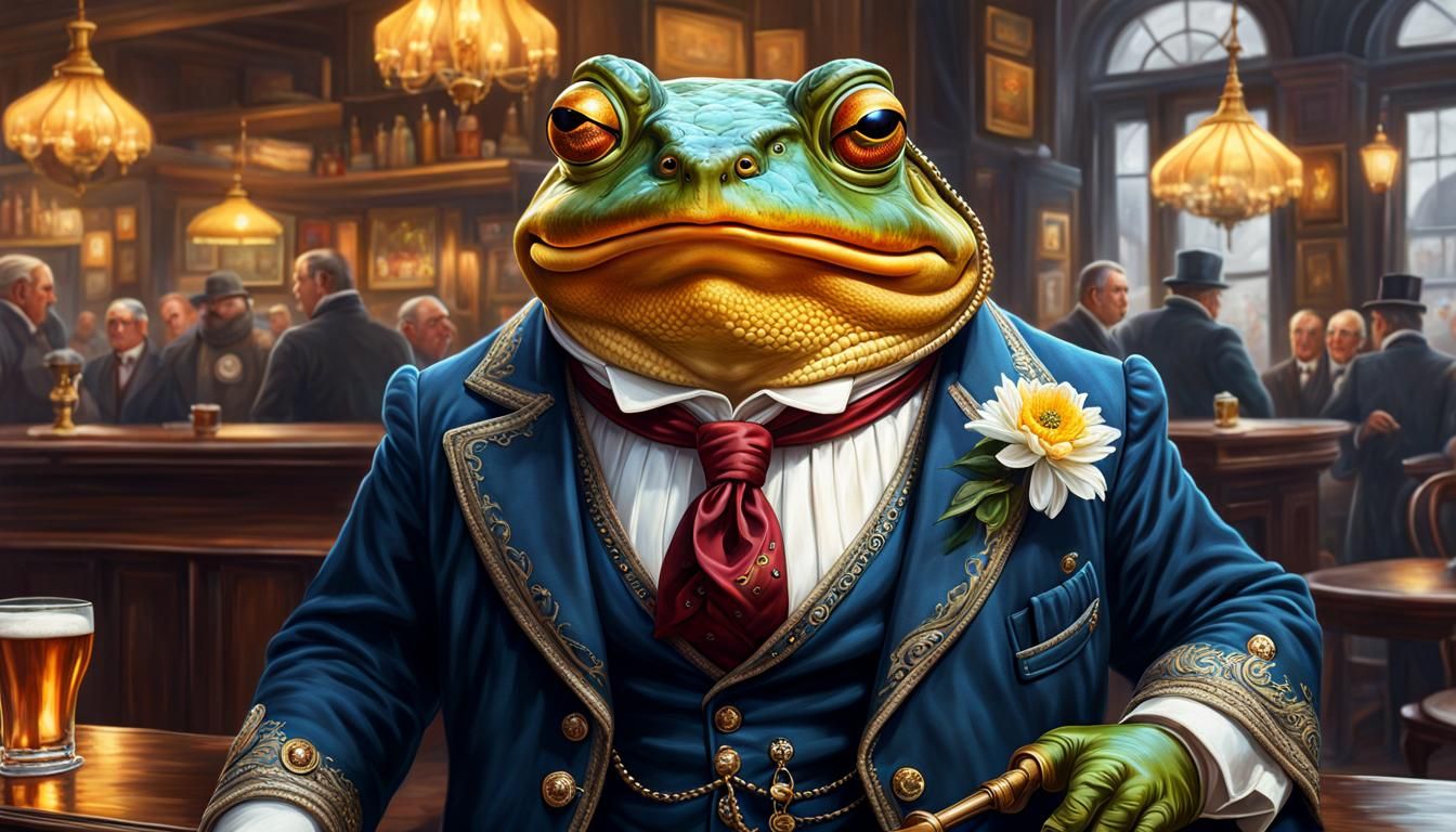 Mr Toad - AI Generated Artwork - NightCafe Creator