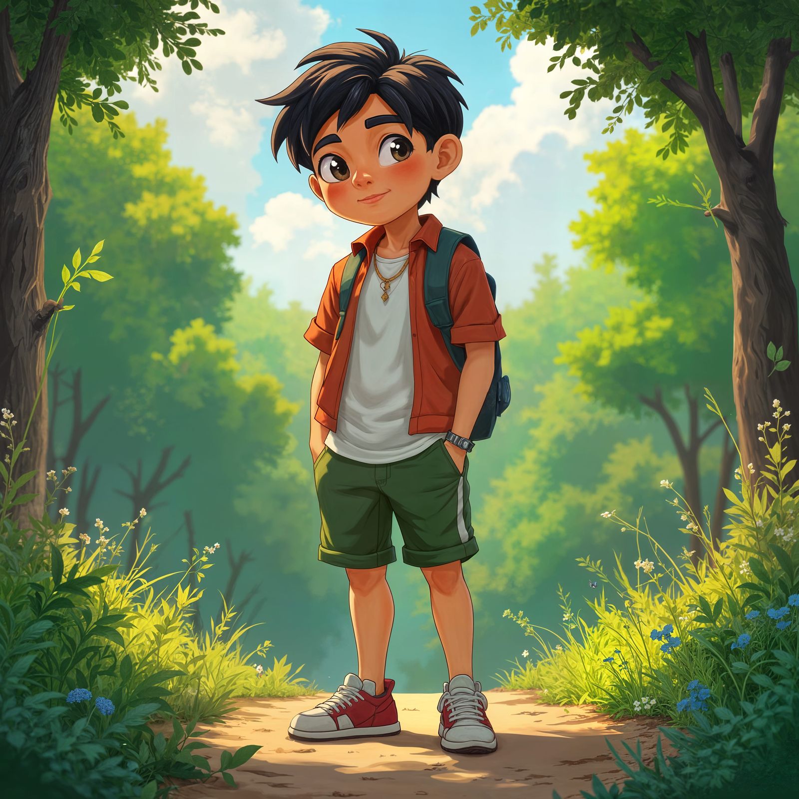 Please create a venar boy NFt - Cyberpunk-Style Digital Art...