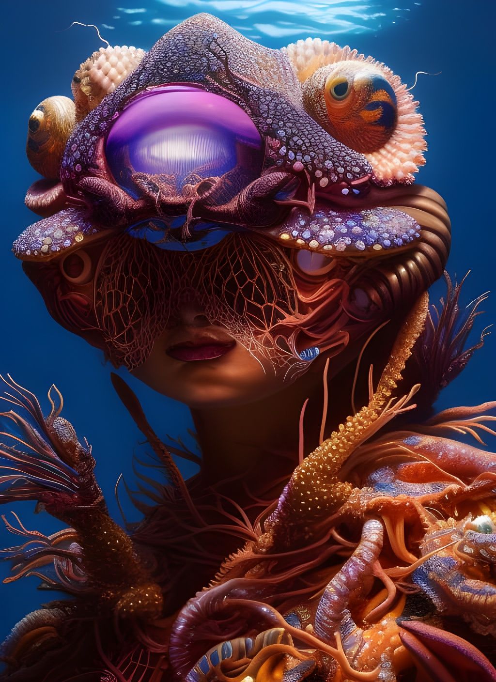 Crab/Fish Humanoid - AI Generated Artwork - NightCafe Creator