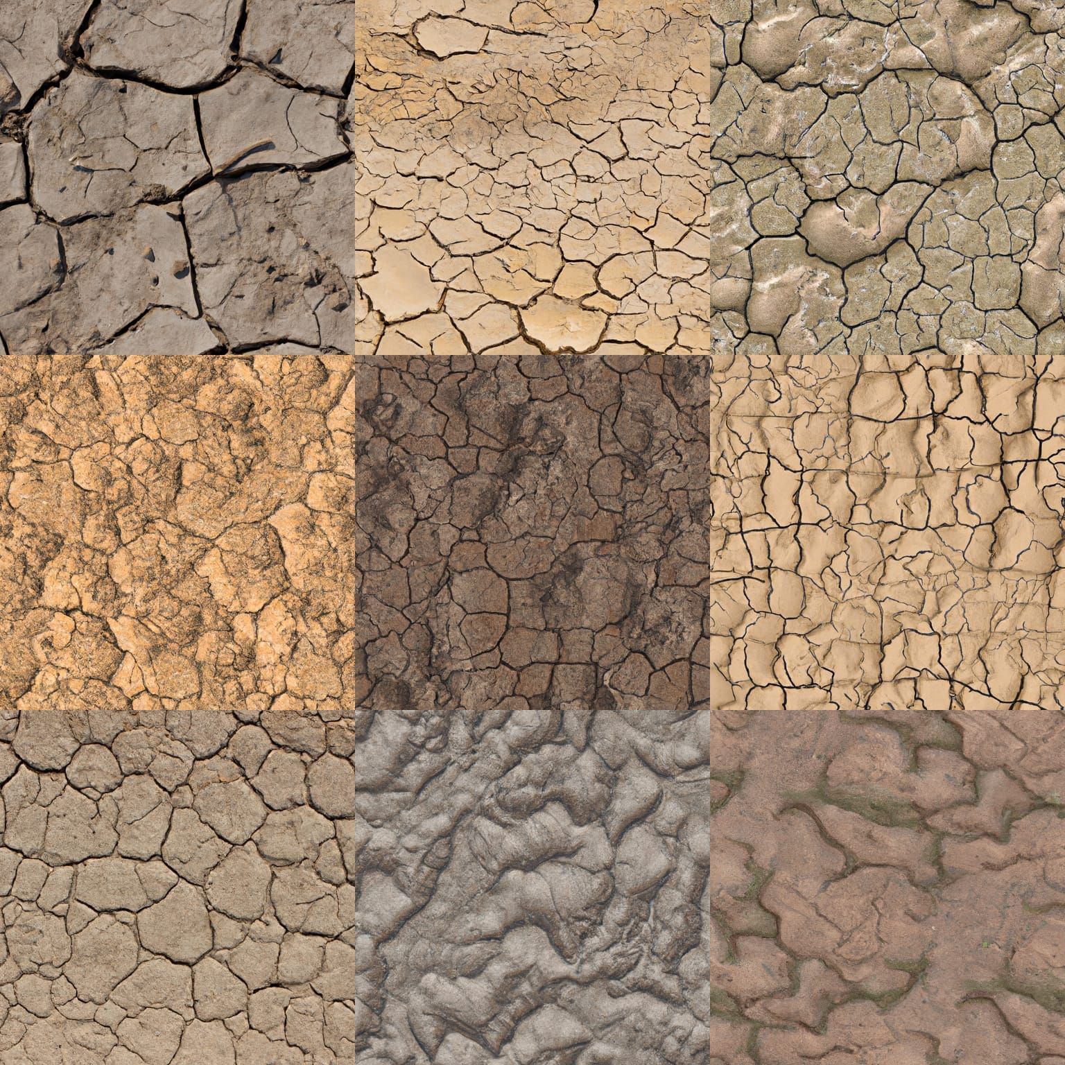 Seamless Texture of Arid Terrain - AI Generated Artwork - NightCafe Creator