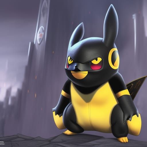Pikachu Batman - AI Generated Artwork - NightCafe Creator