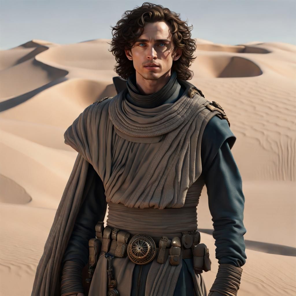 Paul Atreides - AI Generated Artwork - NightCafe Creator