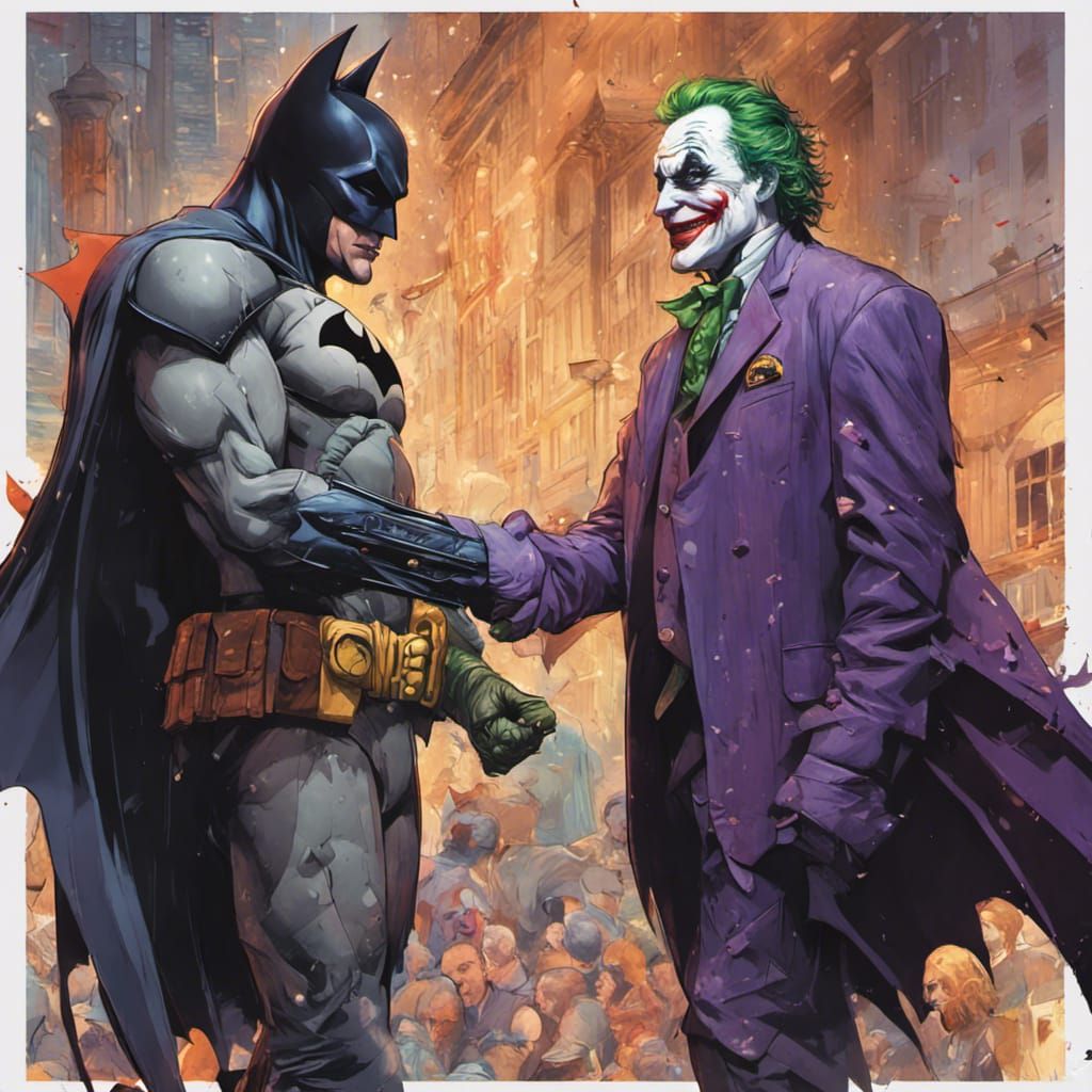 Batman and the Joker: Friends - Batman and the Joker: Frien...