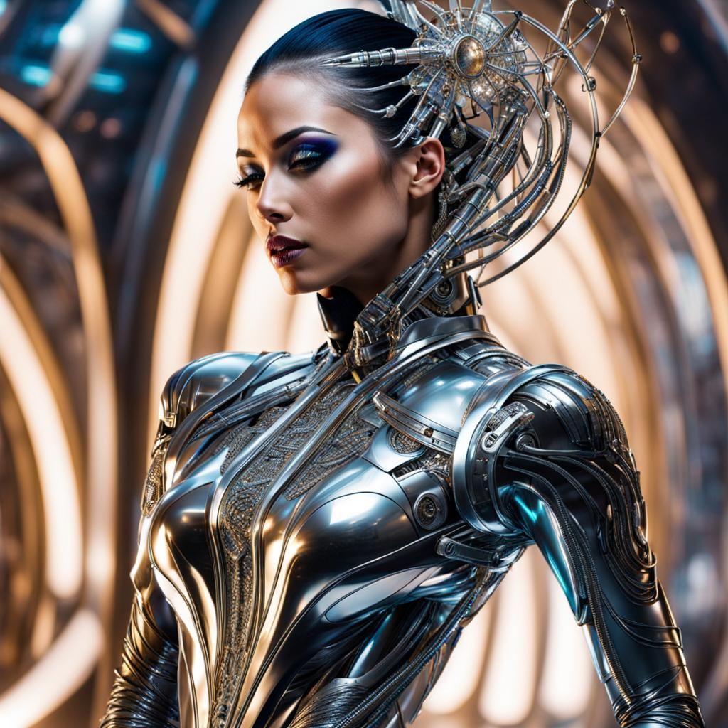 cyborg - AI Generated Artwork - NightCafe Creator