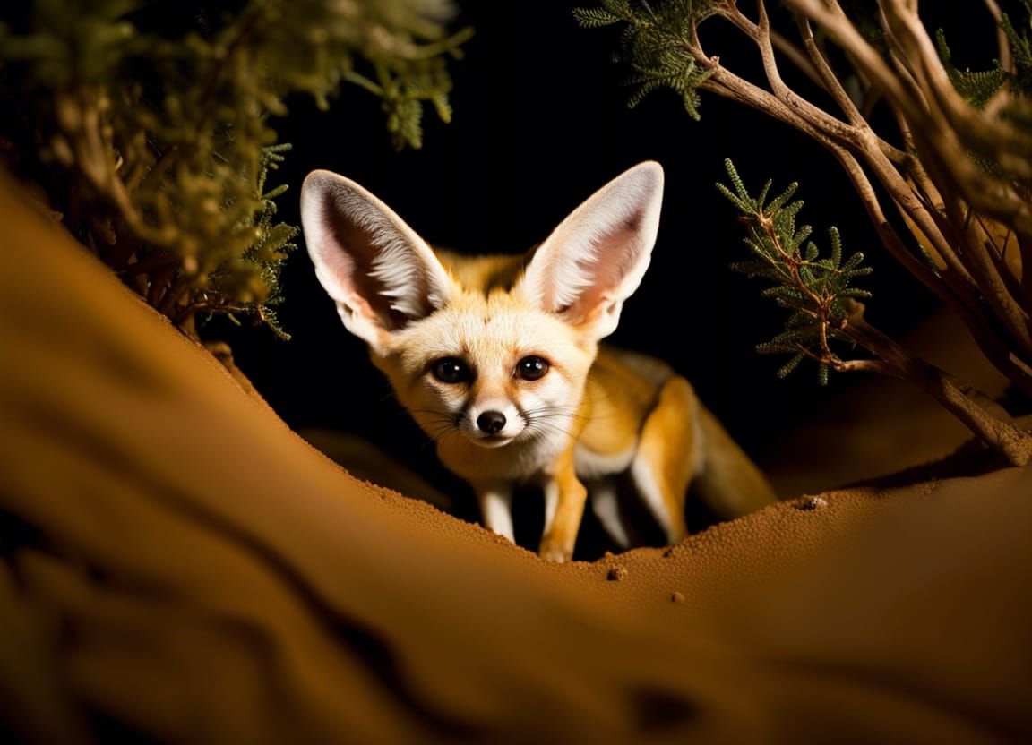 Fennec Fox - AI Generated Artwork - NightCafe Creator