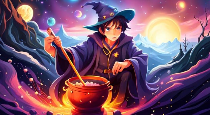Awizsrds cauldron. - AI Generated Artwork - NightCafe Creator