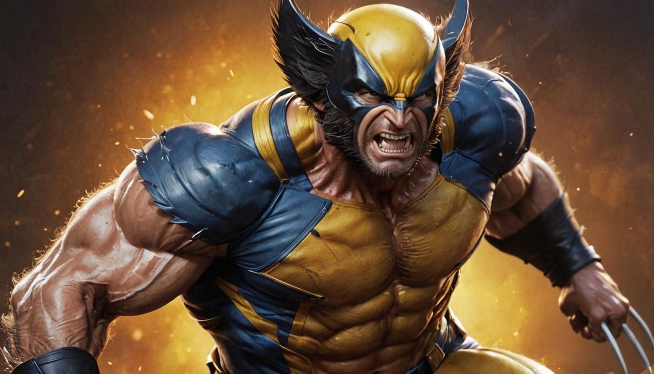 Wolverine - AI Generated Artwork - NightCafe Creator