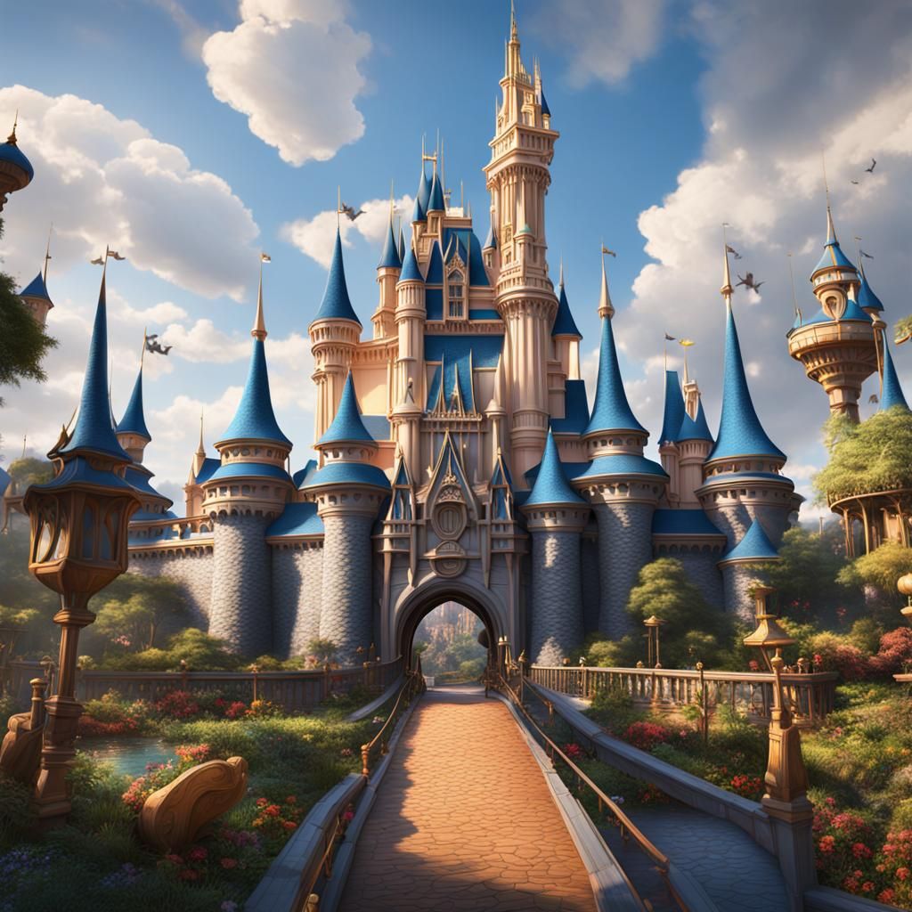 Disney World - AI Generated Artwork - NightCafe Creator
