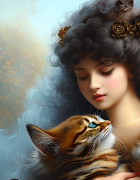 Hello tiger... - AI Generated Artwork - NightCafe Creator