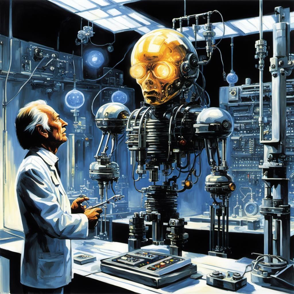 artificial sentience - AI Generated Artwork - NightCafe Creator