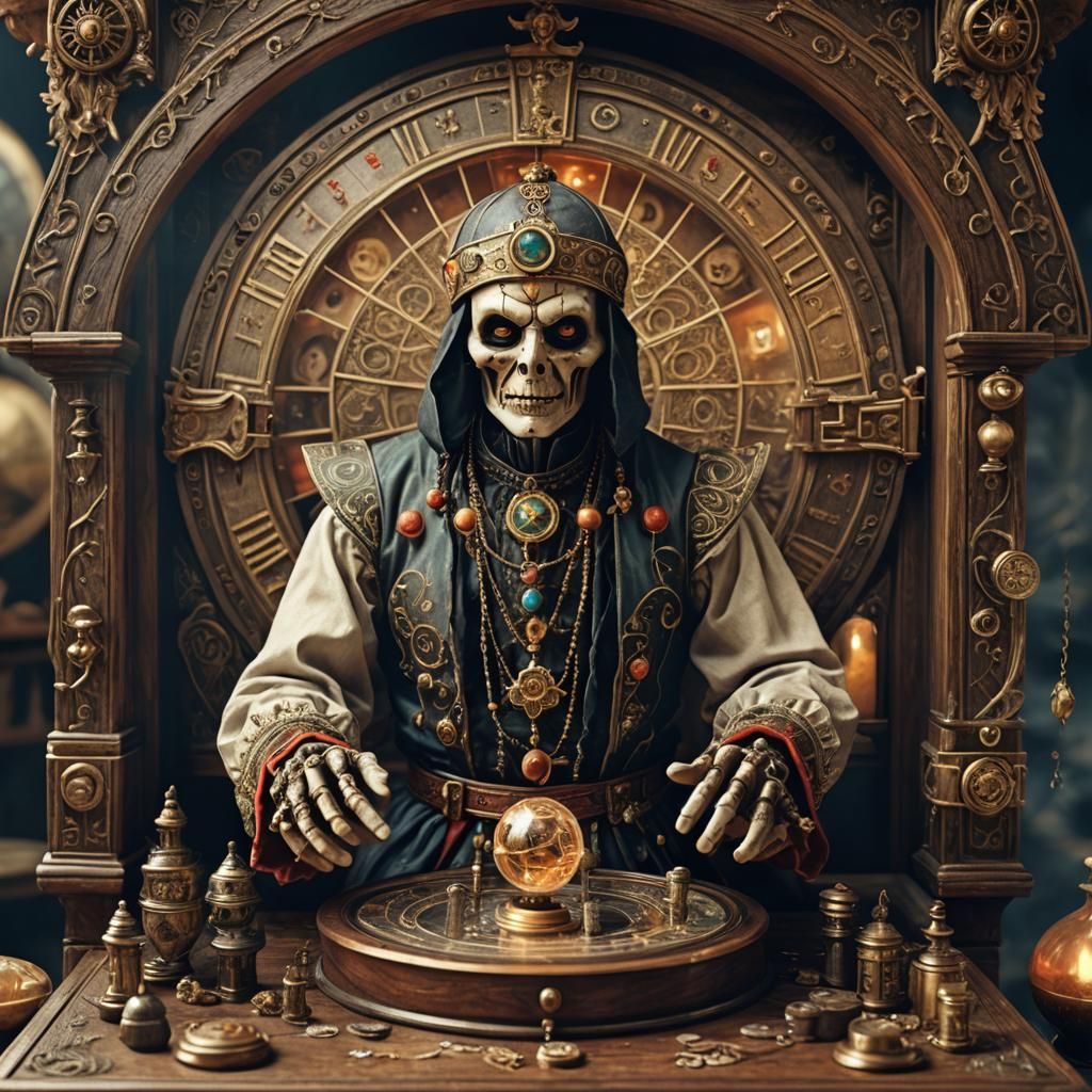 The Automaton - AI Generated Artwork - NightCafe Creator