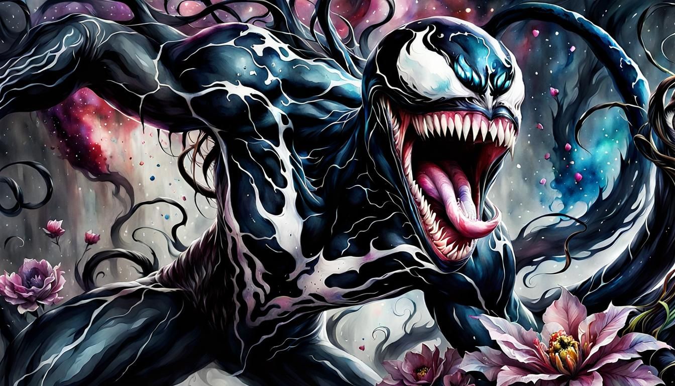 Venom - AI Generated Artwork - NightCafe Creator