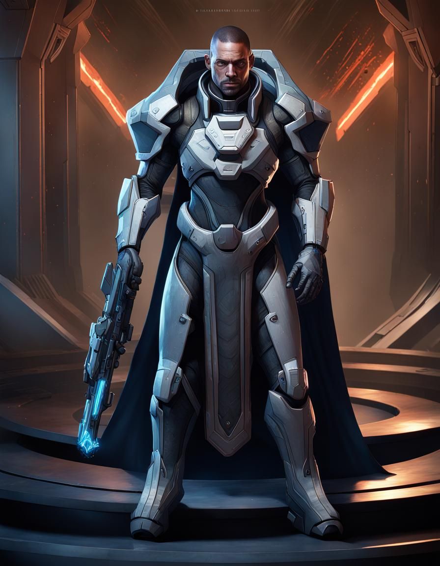 Mass Effect Andromeda. Human Guardian of Meridian. - AI Generated ...